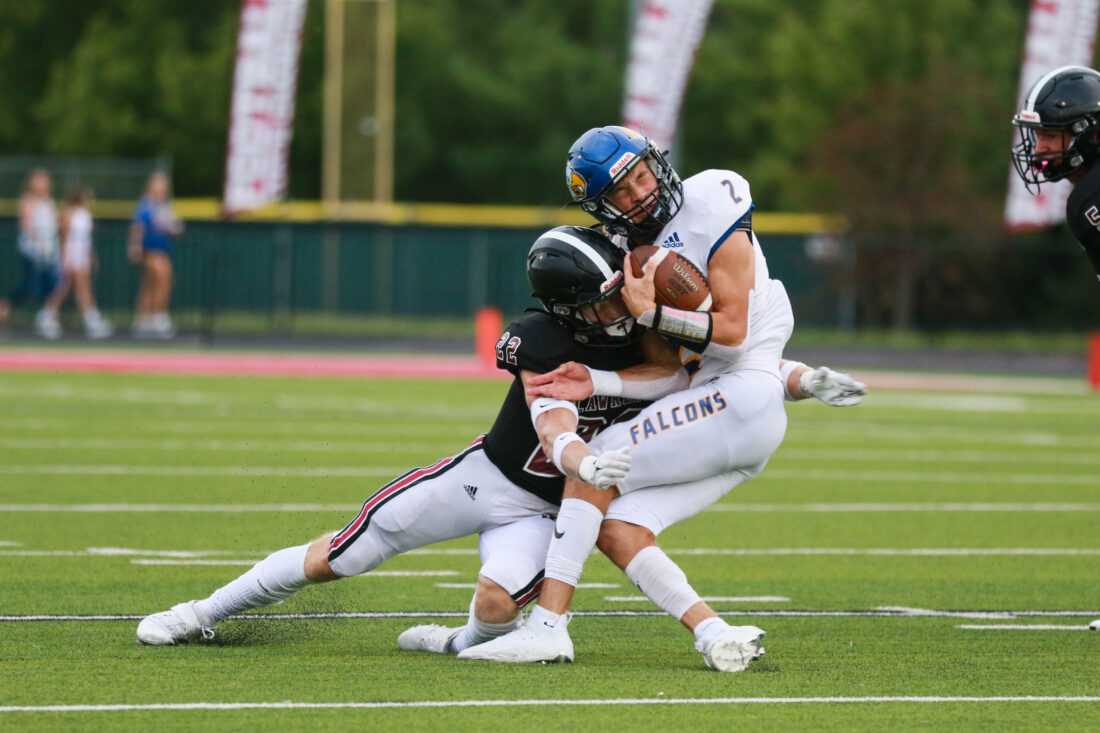 LHS football drops wild season opener, 36-32 to visiting Olathe South ...